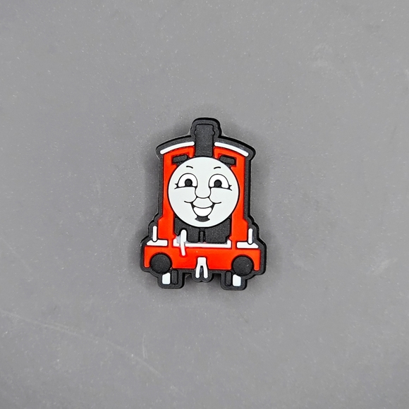 CROCS | Accessories | 55 James The Red Engine Croc Charm | Poshmark